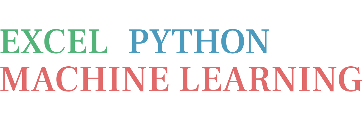 The Complete Excel, Python and Machine Learning Mega Bundle Encore+ The Complete Excel, Python and Machine Learning Mega Bundle Encore+